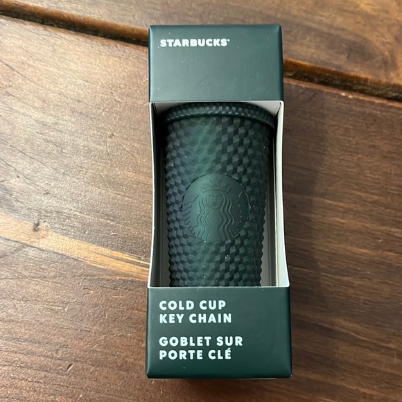 Starbucks | Accessories | Starbucks Studded Soft Touch Dark Green ...